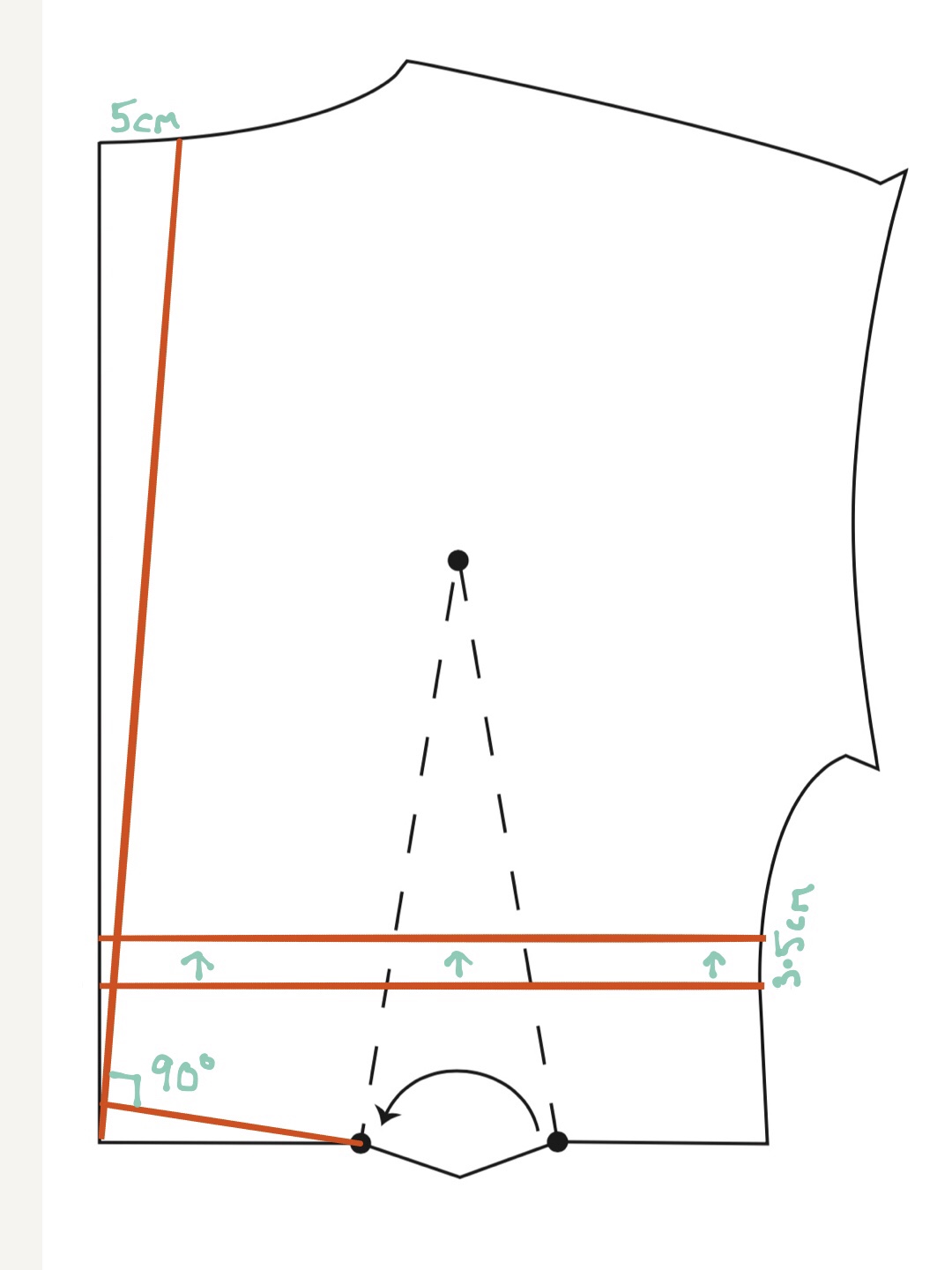 A button front pattern hack of Dress 47 – Self Assembly Required