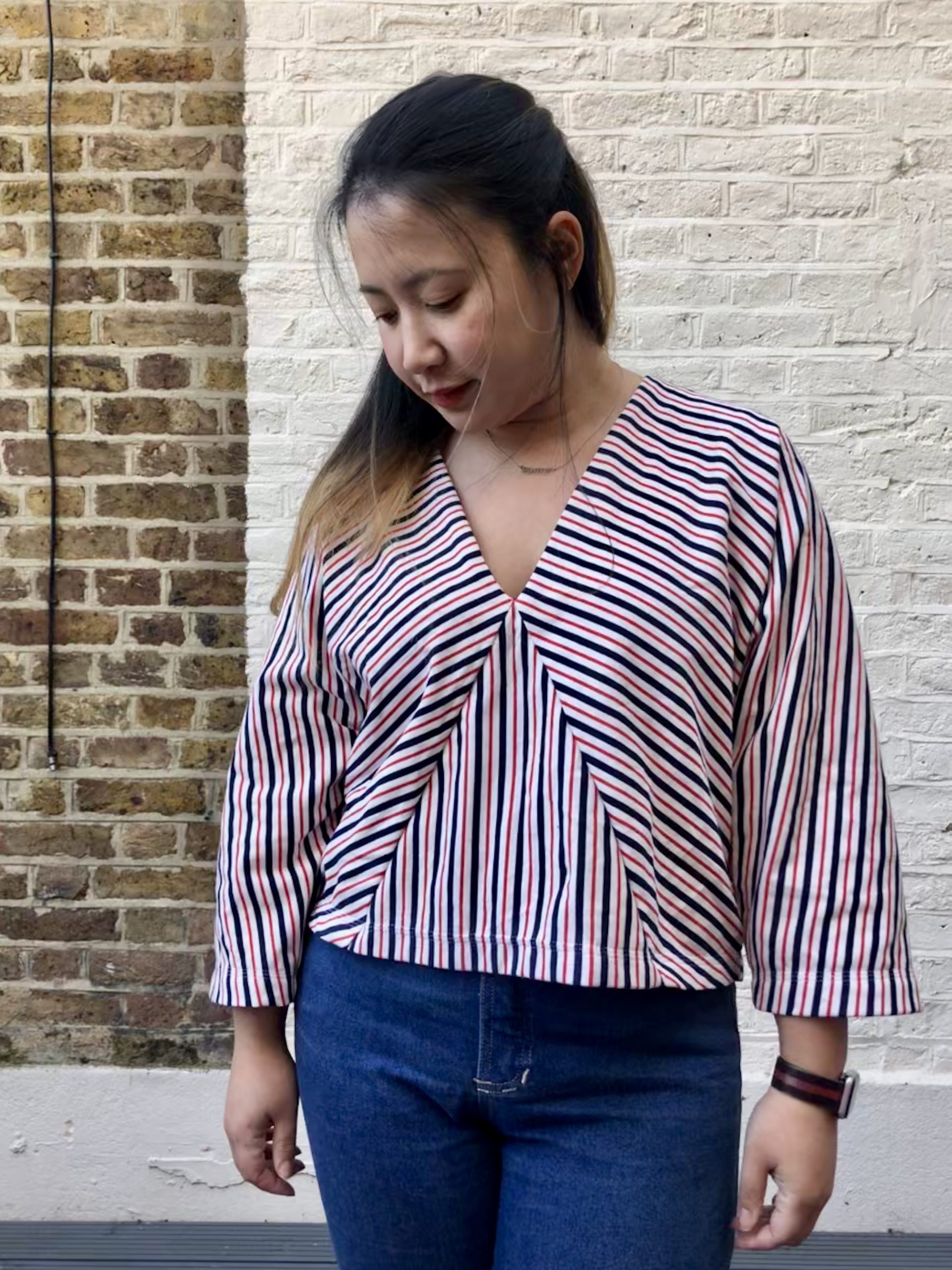 The Pinnacle top from Papercut Patterns – Self Assembly Required