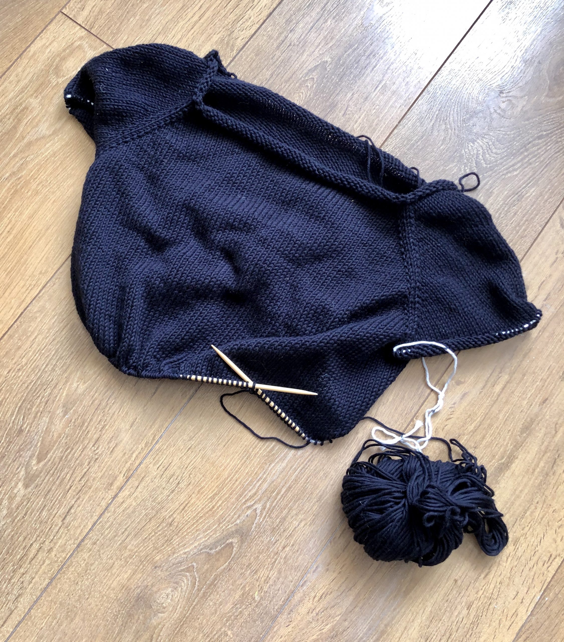 An embroidered knitted jumper // Bellish – Self Assembly Required